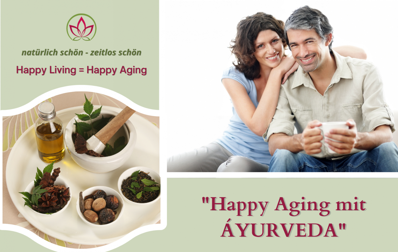 Happy Aging mit AYURVEDA" - Die Wohlfühl-Oase